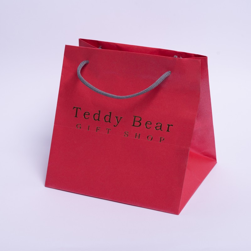 Teddy Bear ® Ukrasna kesa Red