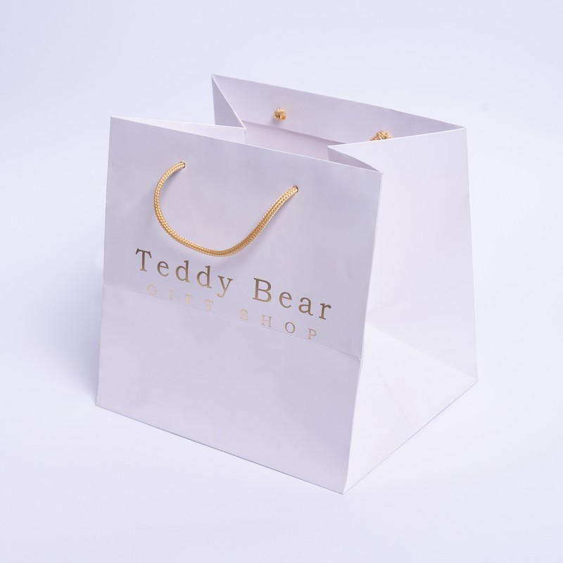 Teddy Bear ® Ukrasna kesa White