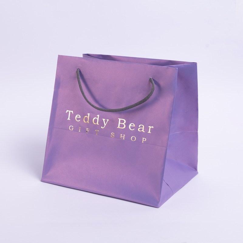 Teddy Bear ® Ukrasna kesa Purple