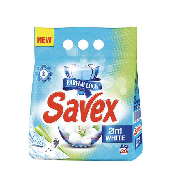 Savex parfum lock 2in1 white 2kg