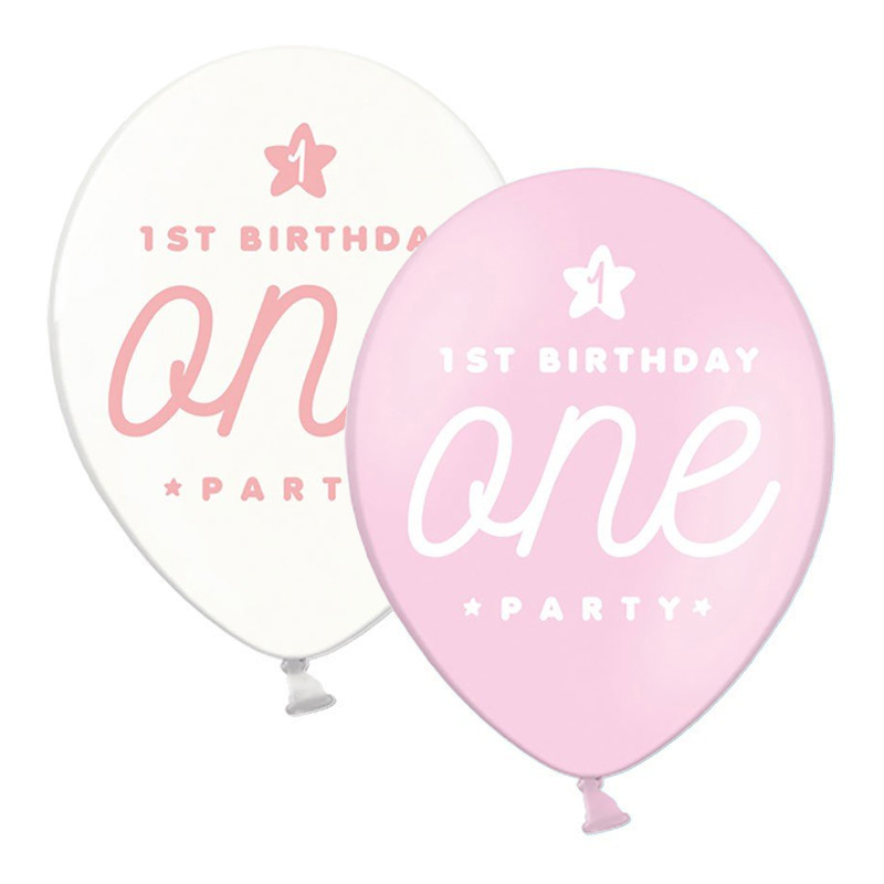 1st birthday party 28cm – 5 kom