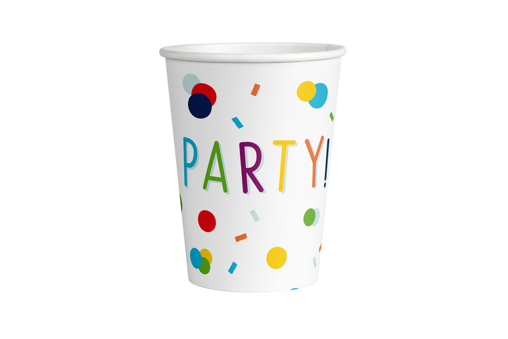Čaše Let’s party 250ml – 8 kom