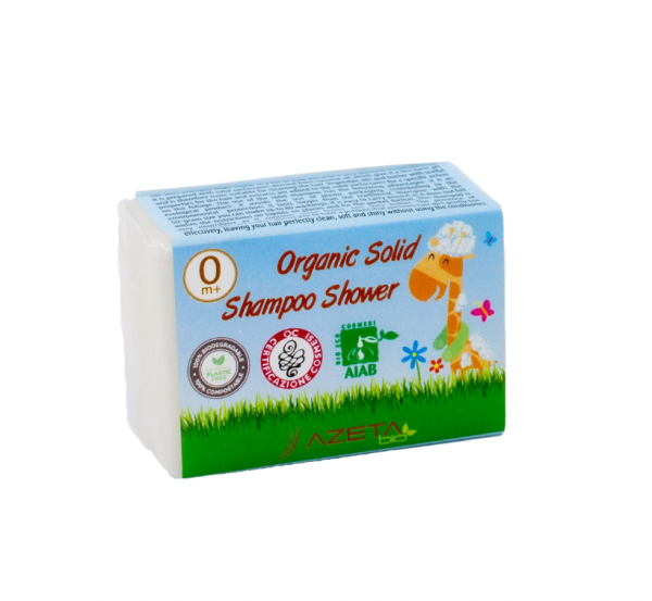 Azeta Bio organski baby sapun – šampon u čvrstom stanju 50g