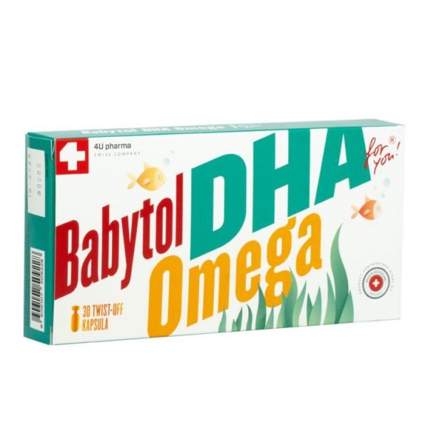 Babytol DHA omega 30 Twist-off kapsula
