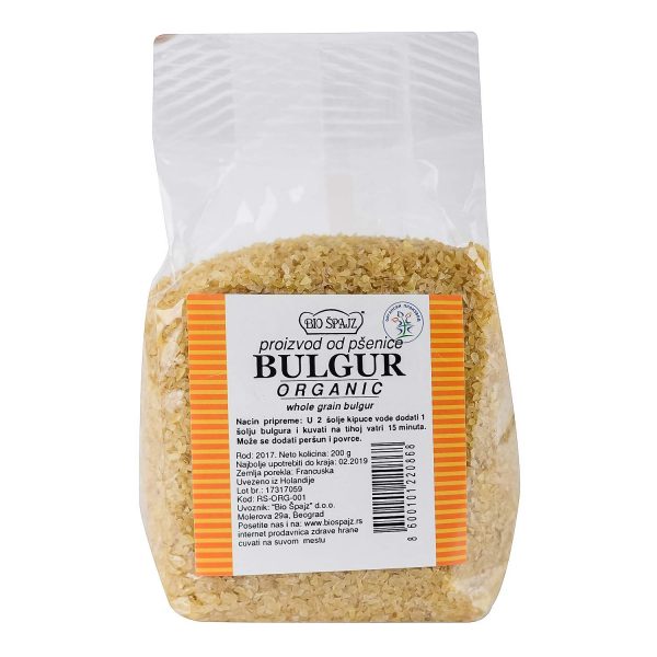 Bulgur organski 200g Bio Špajz