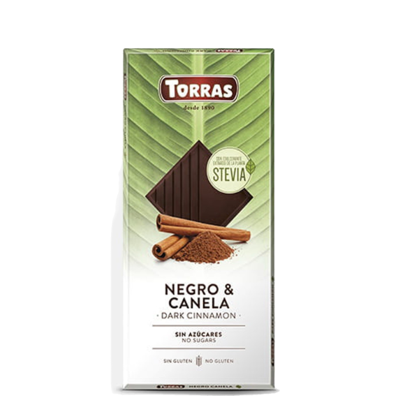 Crna čokolada sa cimetom 125g Torras