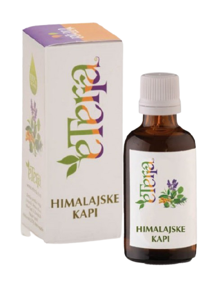 Himalajske kapi 50ml Eterra