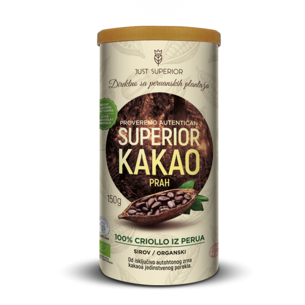 Kakao prah Criollo 150g Just Superior