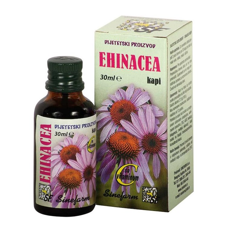 Kapi ehinacea sa vitaminom C 30ml Sinefarm