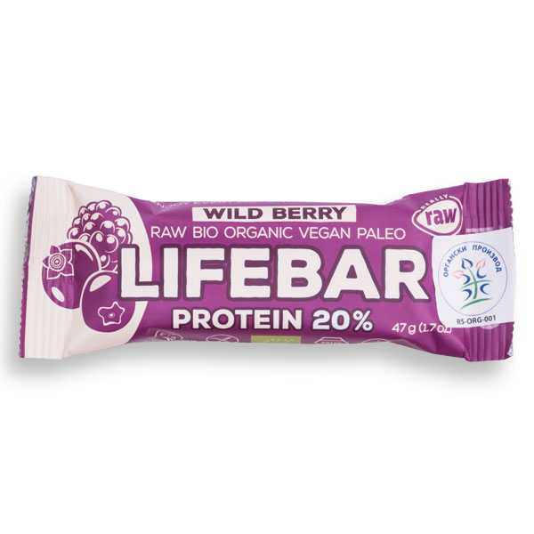 Lifebar protein divlje bobice 47g