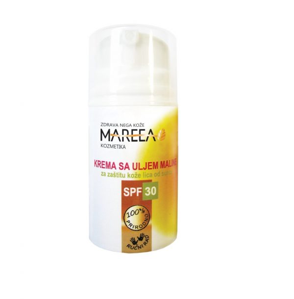 Mareea Krema za lice SPF 30 sa uljem maline 50ml