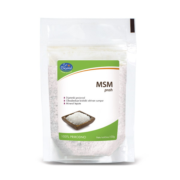 MSM prah 100g Beyond