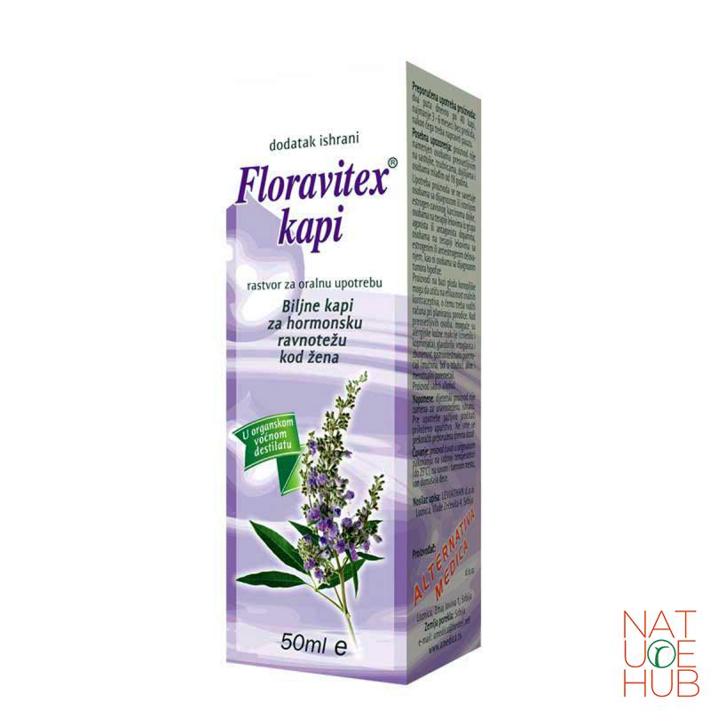 Organske Floraviteks kapi, 50 ml