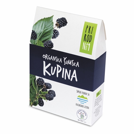 Organska zamrznuta šumska kupina 250g Nisha