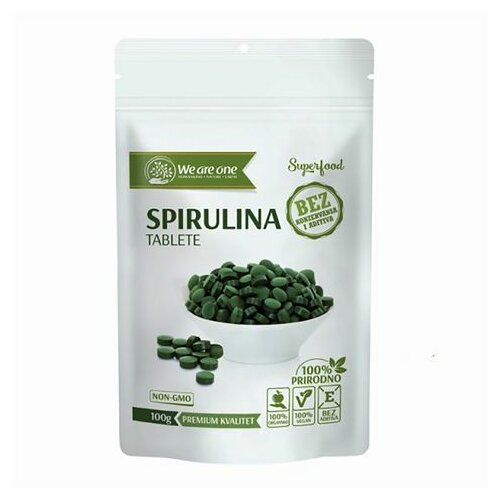 Organske spirulina tablete 400kom (100g) We are one