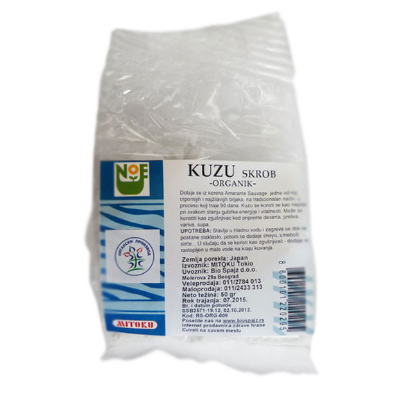 Organski kuzu skrob 50g Mitoku