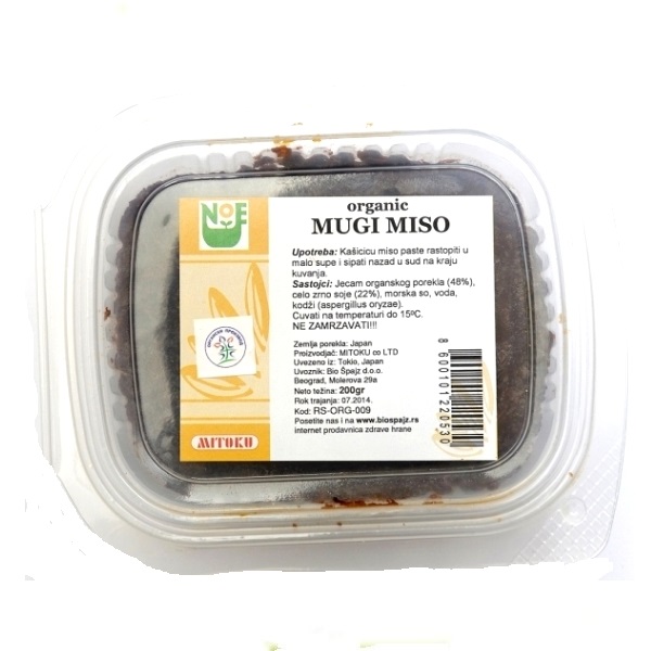 Organski mugi miso 200g Mitoku