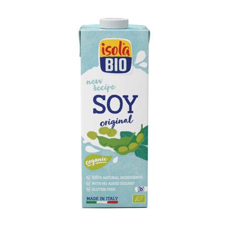 Organski napitak od soje bez glutena 1l Isola Bio