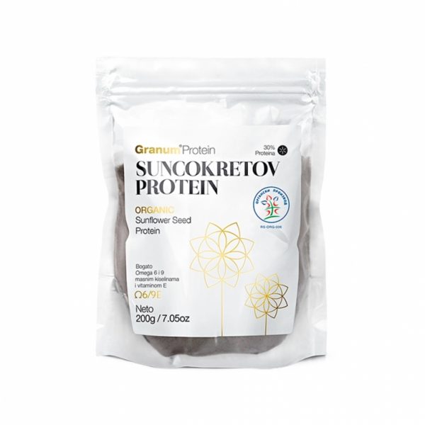 Organski suncokretov protein 200g Granum