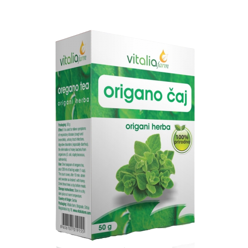 Origano čaj 50g Vitalia farm