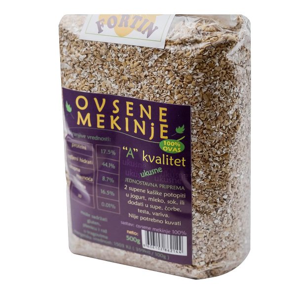 Ovsene mekinje 500g Fortin