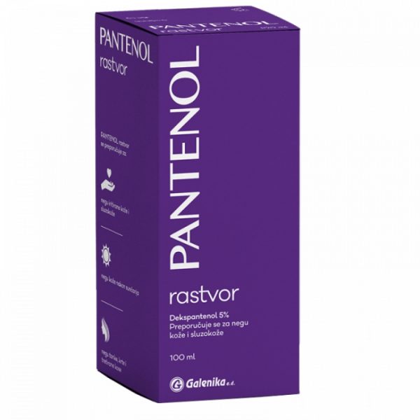 Pantenol rastvor 100ml Galenika