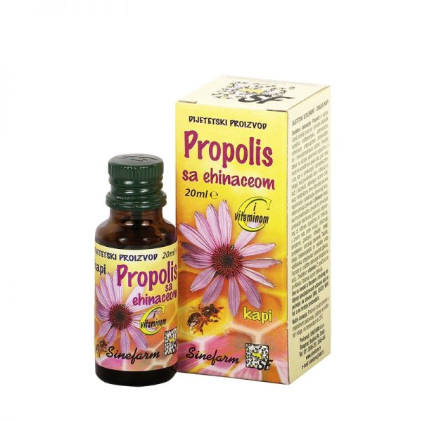 Propolis kapi sa ehinaceom i vitaminom C 20ml Sinefarm