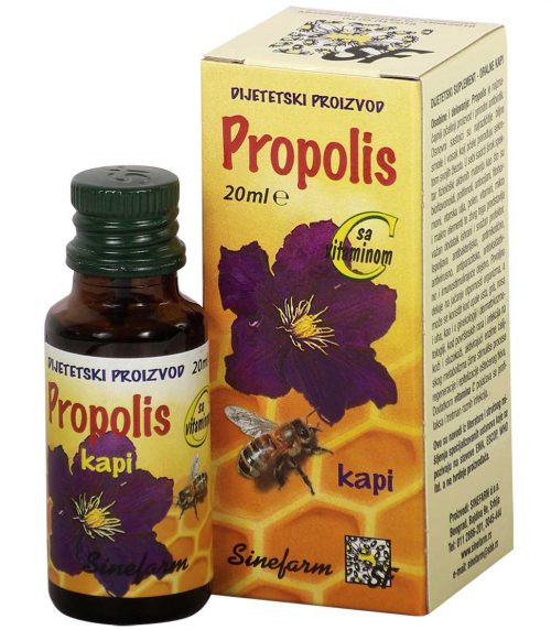 Propolis kapi sa vitaminom C 20ml Sinefarm