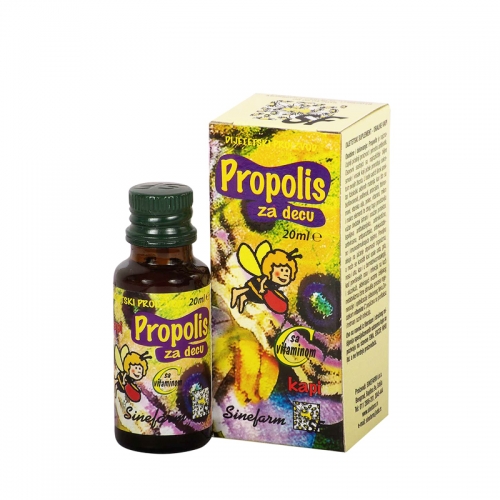 Propolis kapi za decu sa vitaminom C 20ml Sinefarm