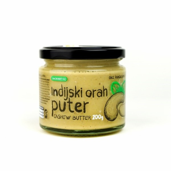 Puter od indijskog oraha 200g Macrobiotic