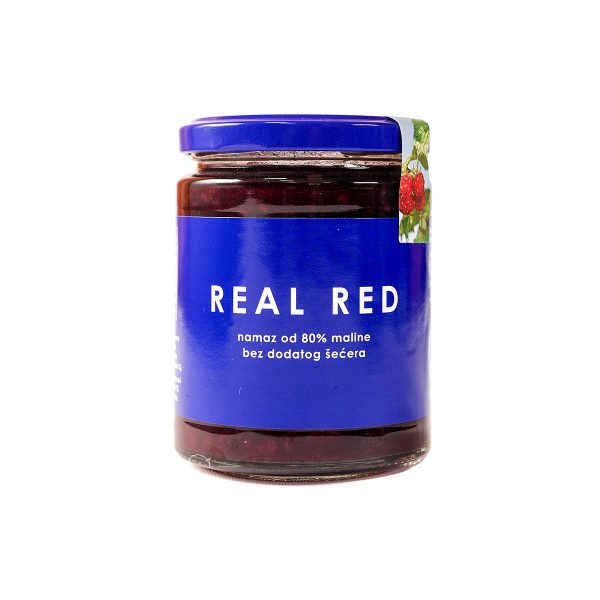 Real Red organski namaz malina 80% 312g