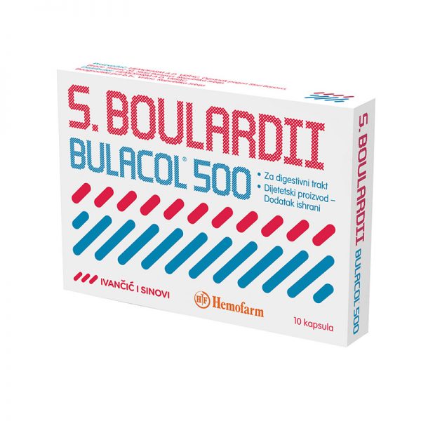 S.Boulardii Bulacol 500 10 kapsula