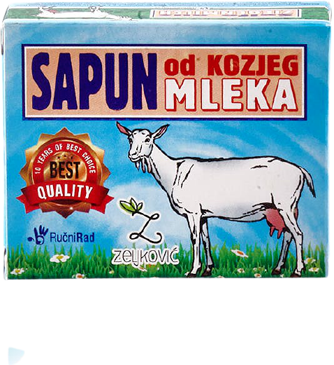 Sapun od kozjeg mleka 75g Zeljković