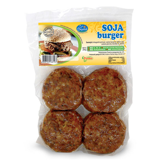 Soja burgeri 200g Beyond