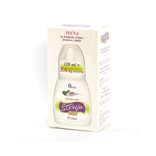 Stevia Lux tečni zasladjivač 120ml