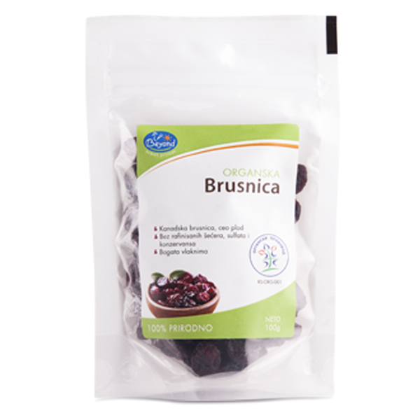 Suva organska Brusnica 100g Beyond