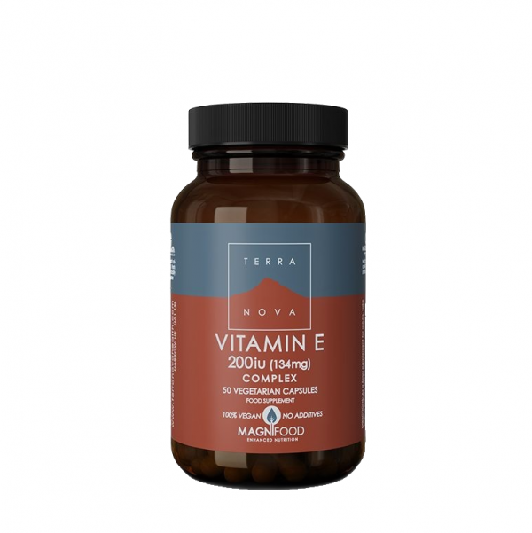 Terranova Vitamin E 200 IU 50 kapsula