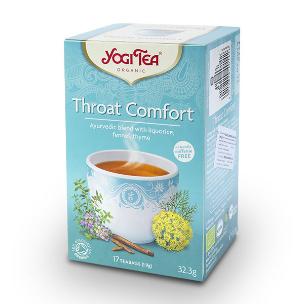 Throat Comfort čaj za zdravo grlo Yogi Tea