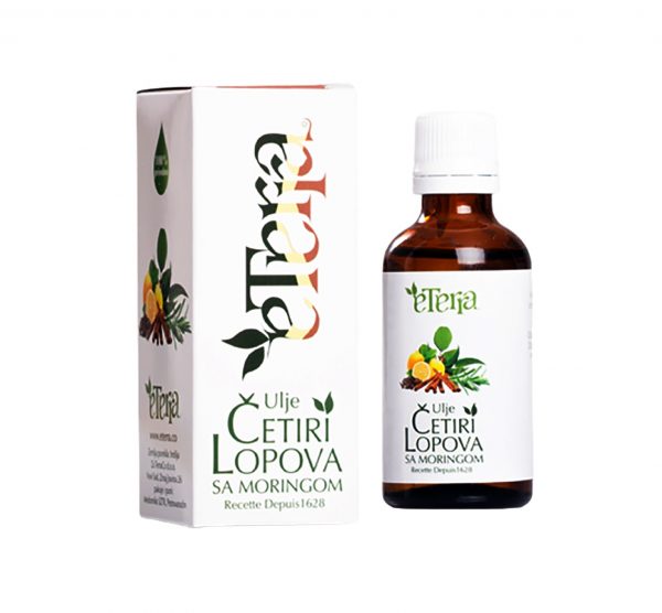 Ulje četiri lopova sa moringom 50ml Eterra