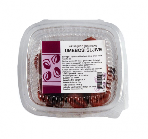 Umeboši šljive 100g Mitoku