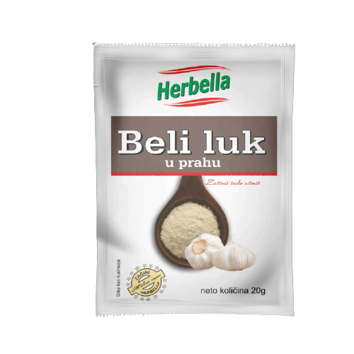 Začin beli luk u prahu 20g Herbella