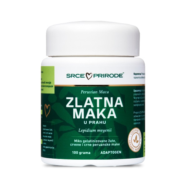 Zlatna maka 500mg 100 kapsula Srce Prirode