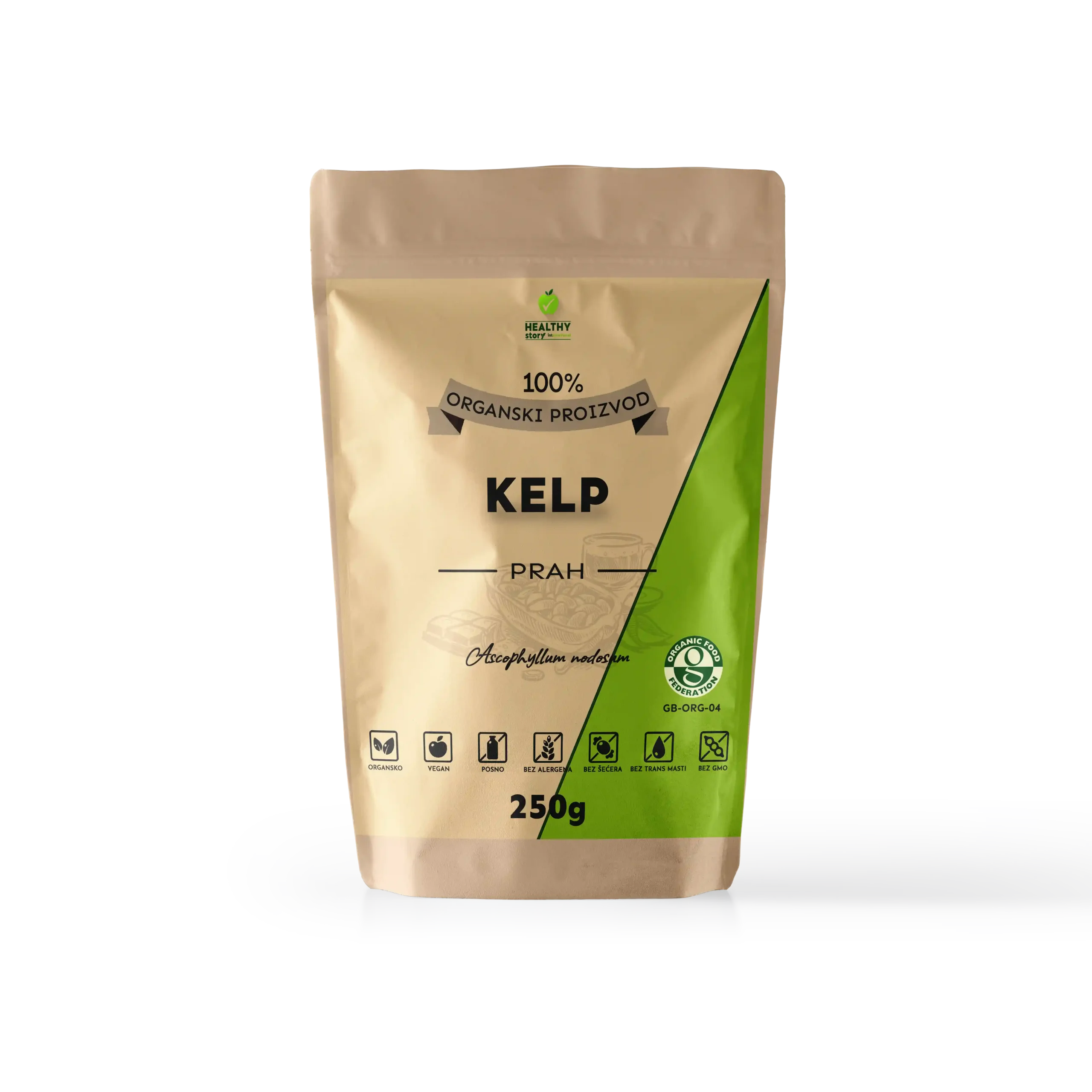 Kelp organski prah ili Kelp Mix Optimizer 100 kapsula – Izvor joda