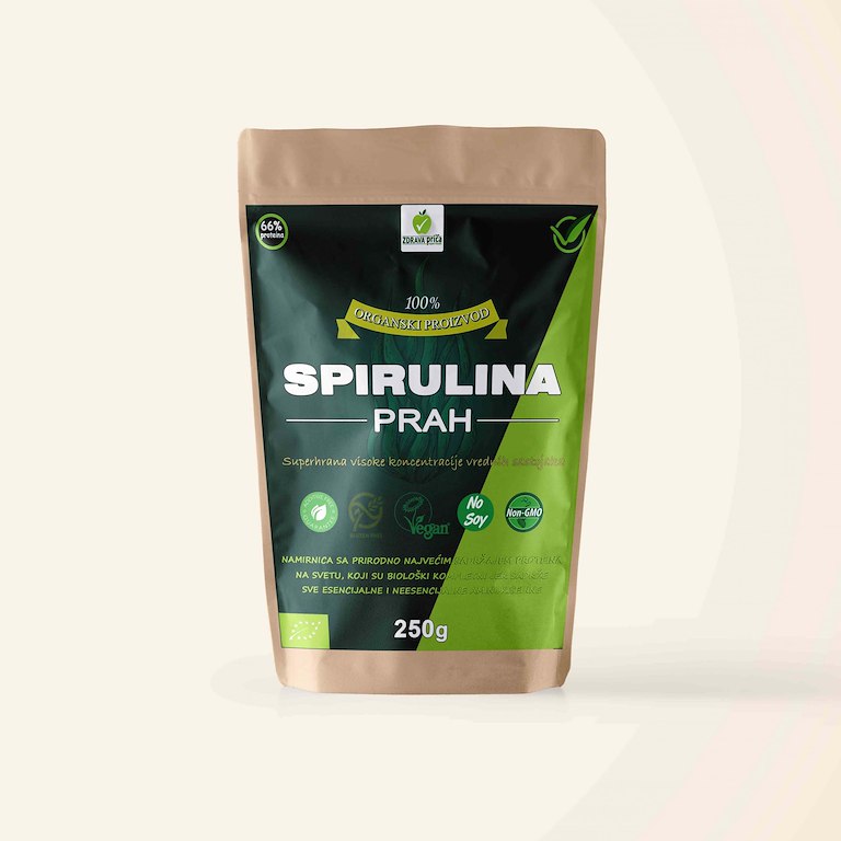 Spirulina organska prah – Cena, dejstvo i način upotrebe