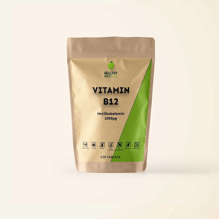 Vitamin B12 metilkobalamin 1.000mcg 120 tableta – Cena i dejstvo