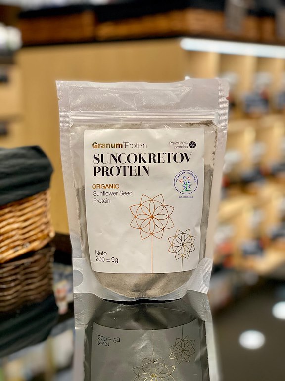 Granum suncokretov protein