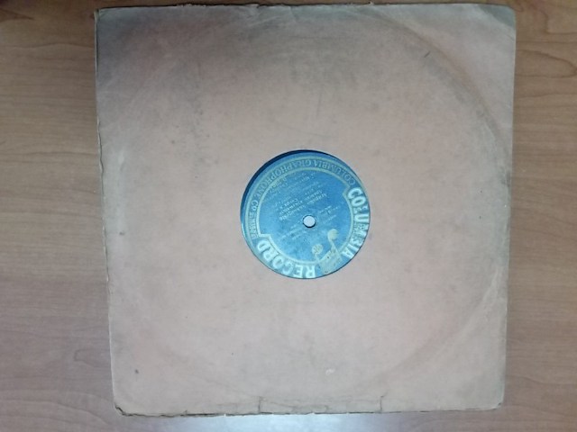 Gramofonska ploča Columbia record Joca Maksimović