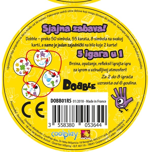 Društvena igra Dobble 53644