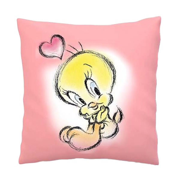 Ukrasni jastuk Tviti roze 2753-TWEETY 1