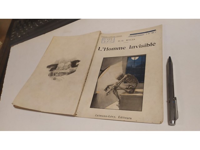L`HOMME INVISIBLE H G Wells